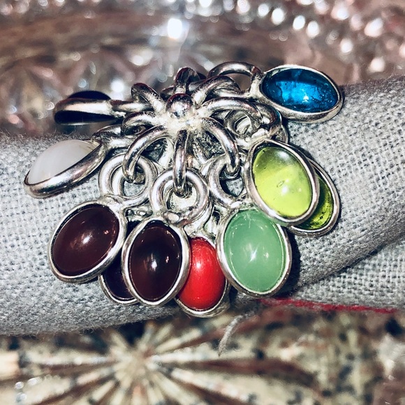 Artisan Crafted | Jewelry | Nwot Sterling Silver Mutligemstone Ring ...